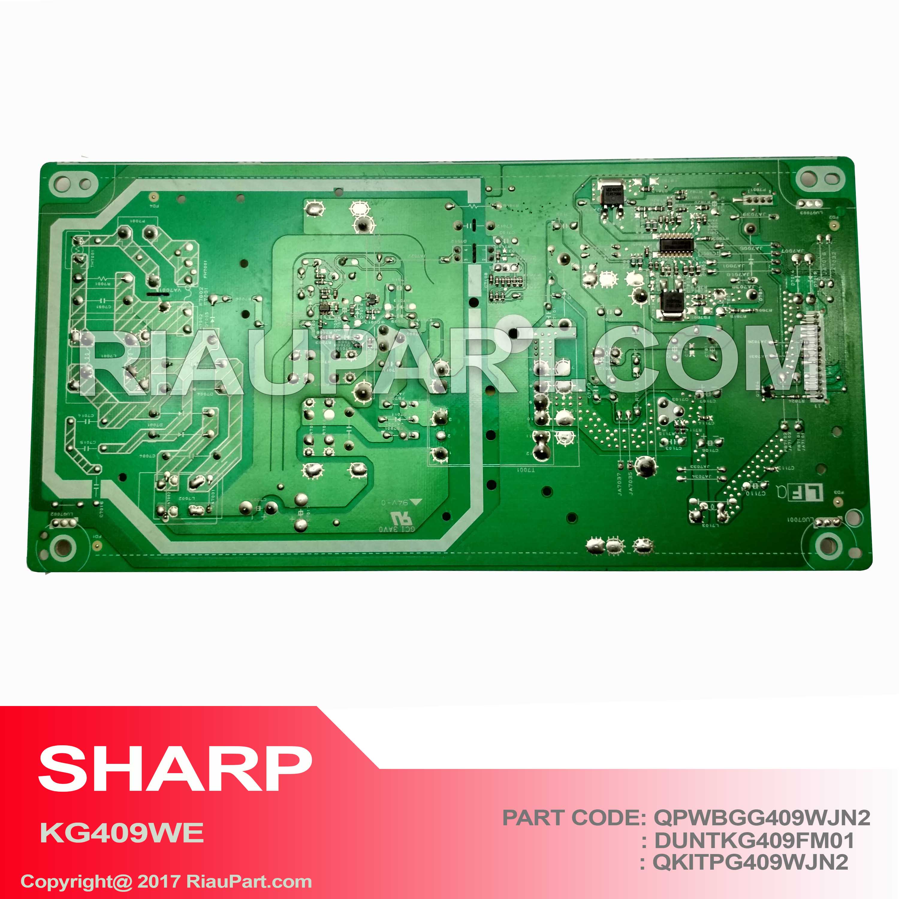 POWER SUPPLY REGULATOR TV SHARP LC-32LE265M LC-32LE265I LC32LE265 LC ...