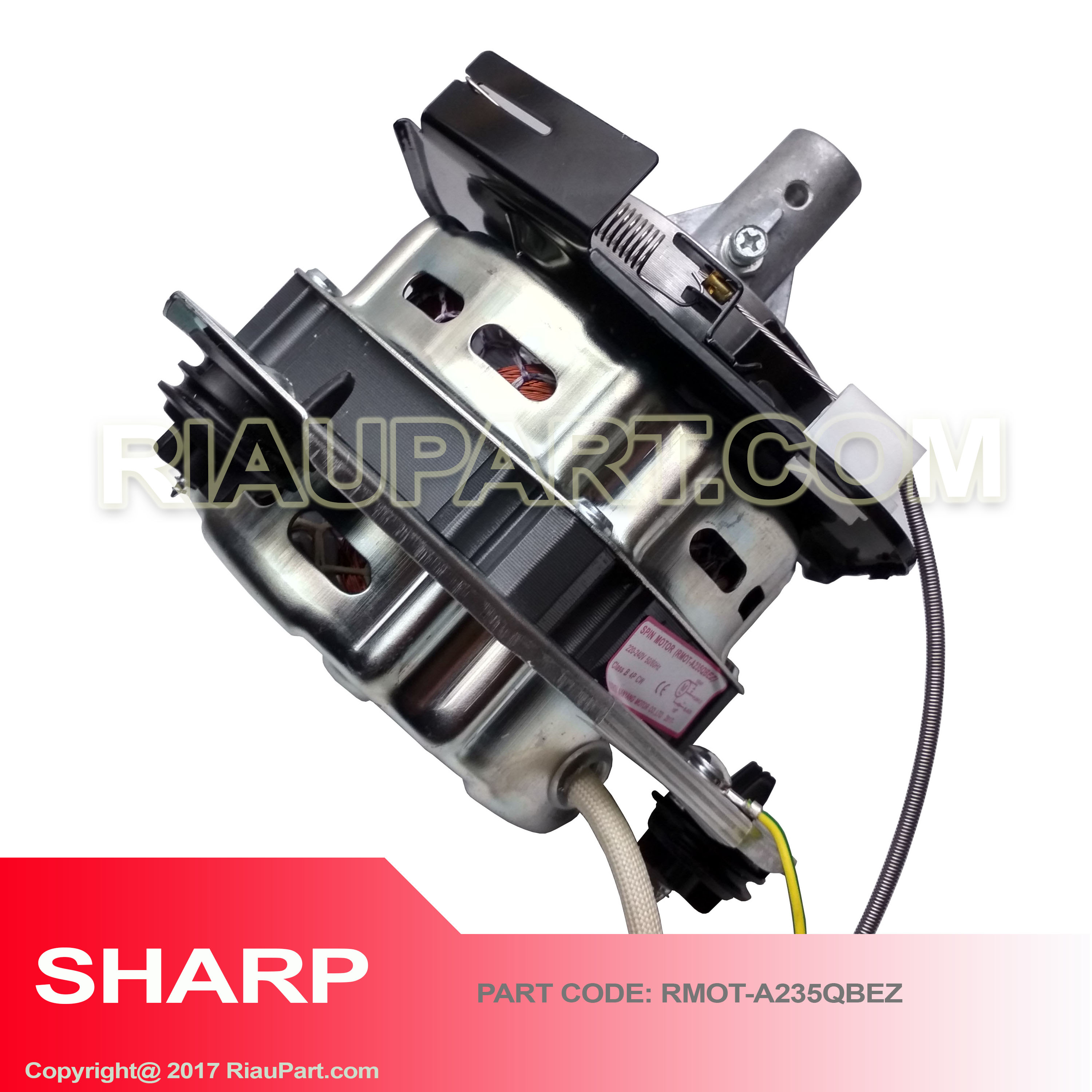 ORIGINAL SHARP MESIN CUCI DUA TABUNG MOTOR SPIN DINAMO PENGERING ...
